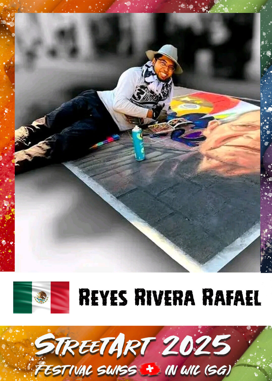 Rafael Reyes Rivera – Meixco – StreetArt-Swiss